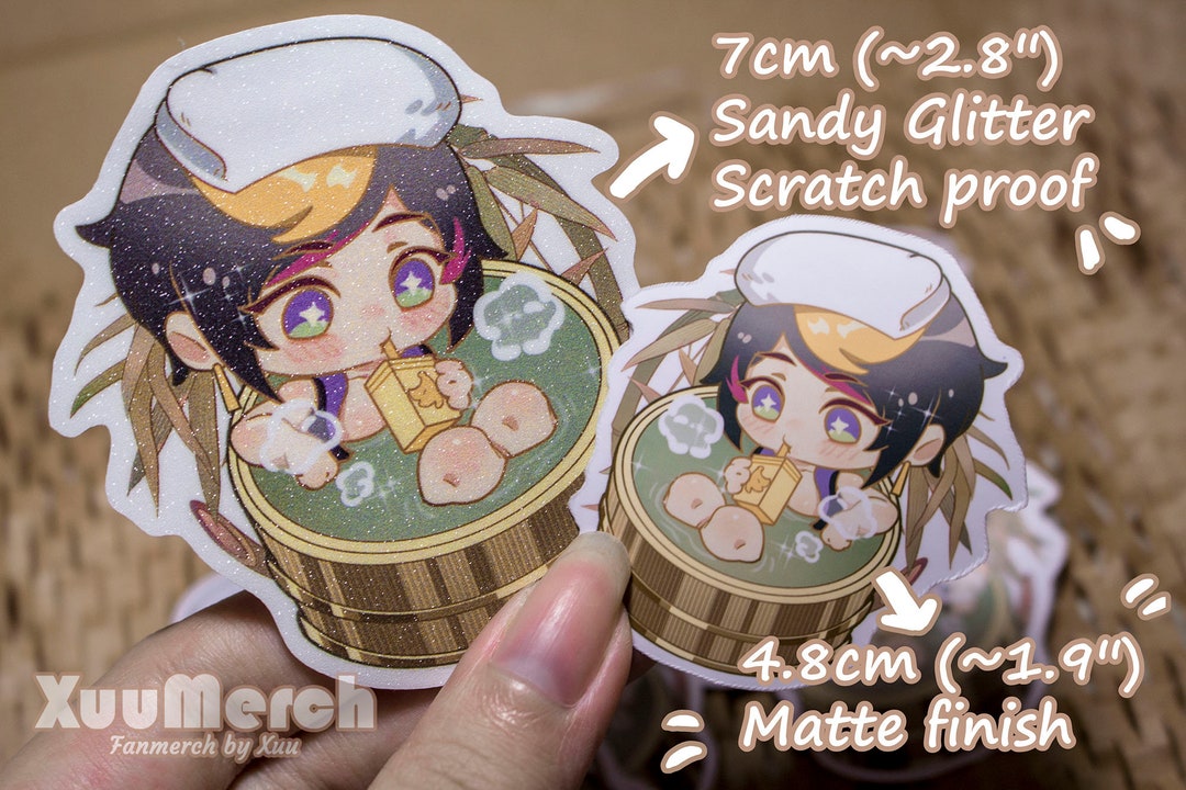 Luxiem Sticker Sets | Onsen Edition | All Five Members | Nijisanjien ...