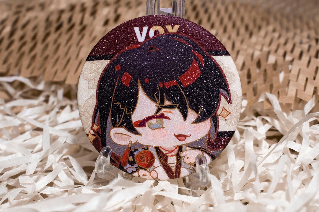 Luxiem Glitter Button | Nijisanjien Vtuber | Art by Xuu - Etsy