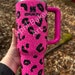 Custom 40oz Authentic Leopard Print Bling Stanley Quencher Choose Color ...