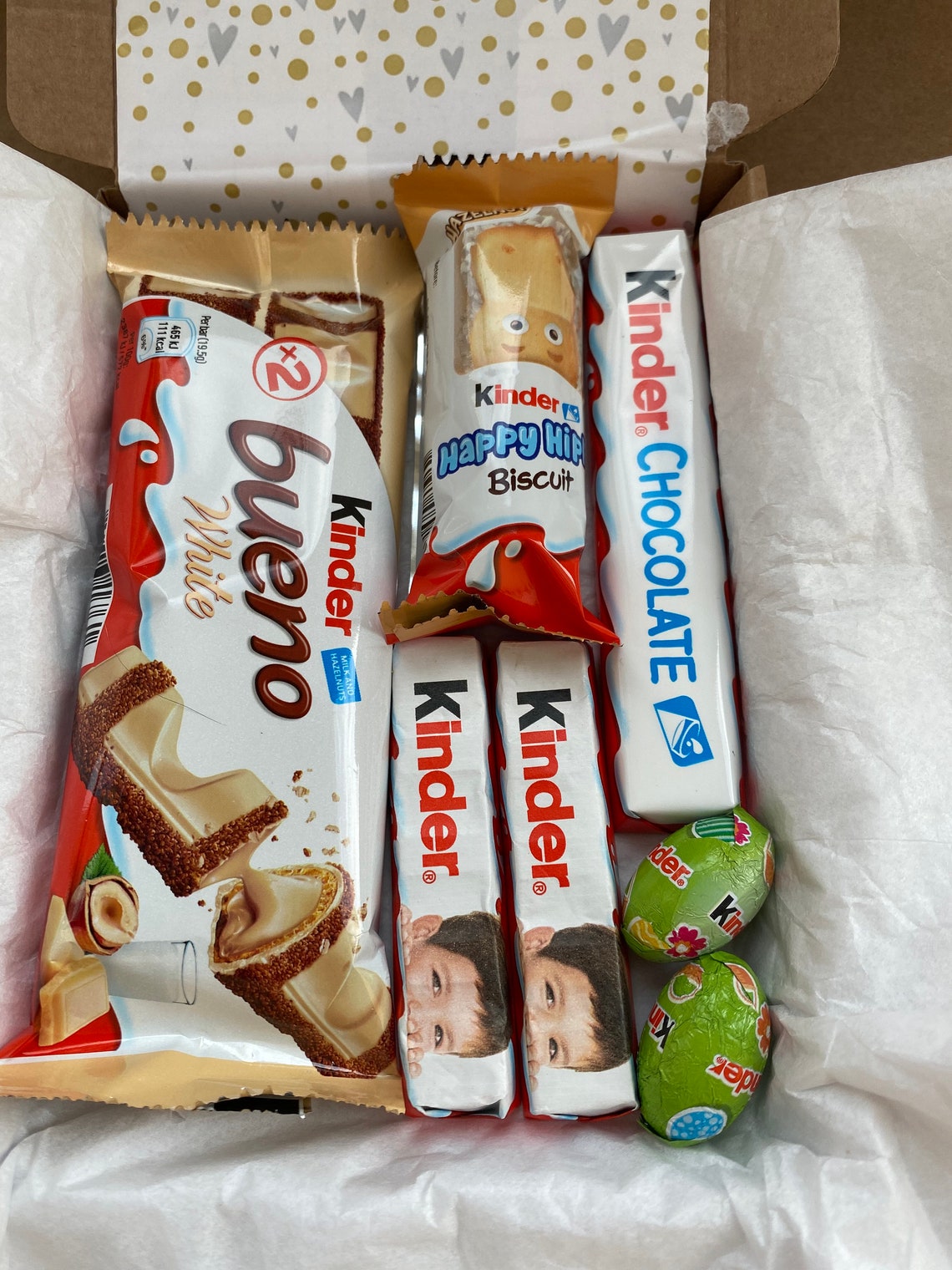 Kinder Bueno Hippo Chocolate Letterbox Gift Personalised Sweet | Etsy