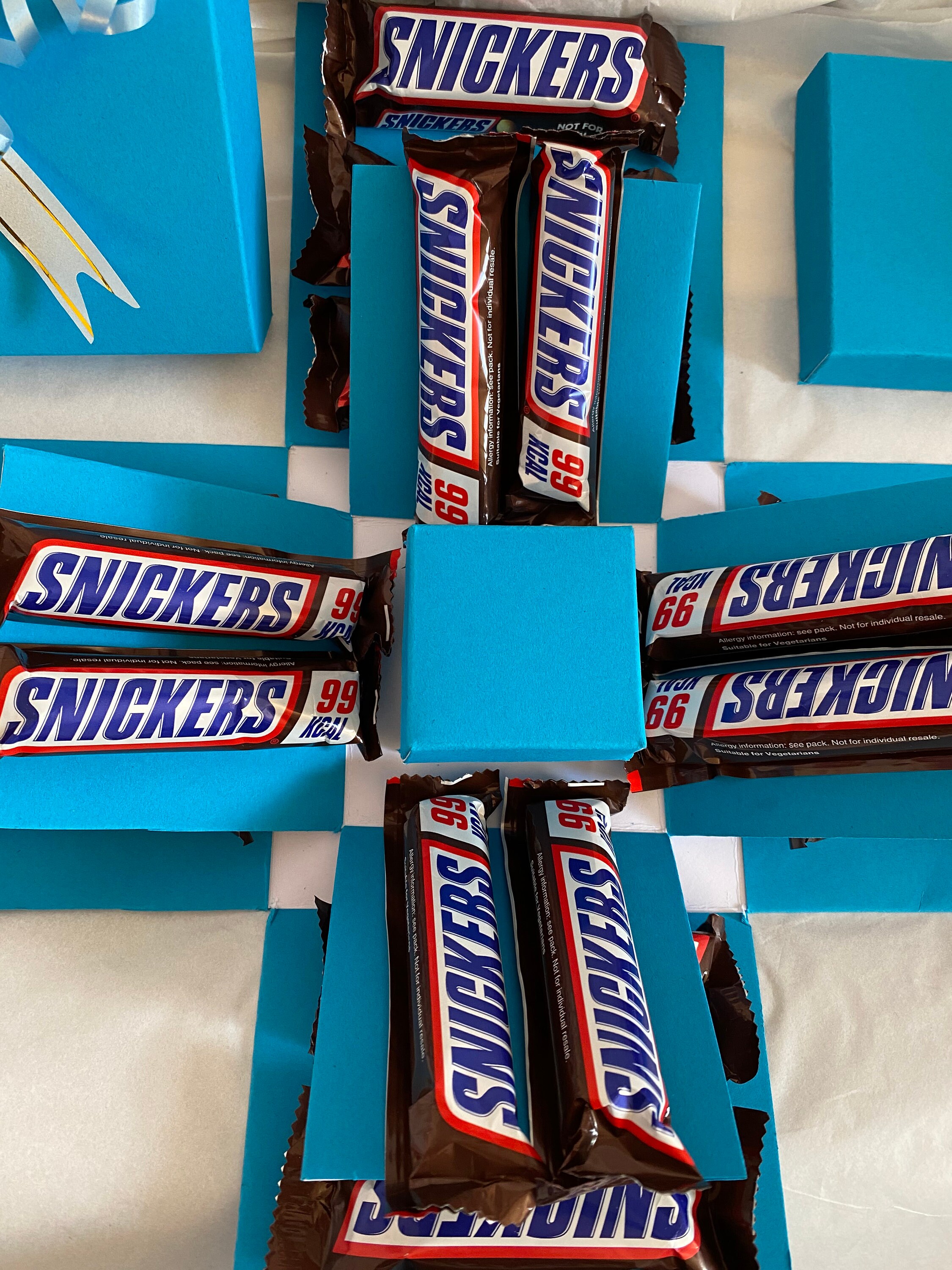 Snickers Chocolate Explosion Gift Box 3 layers snickers | Etsy