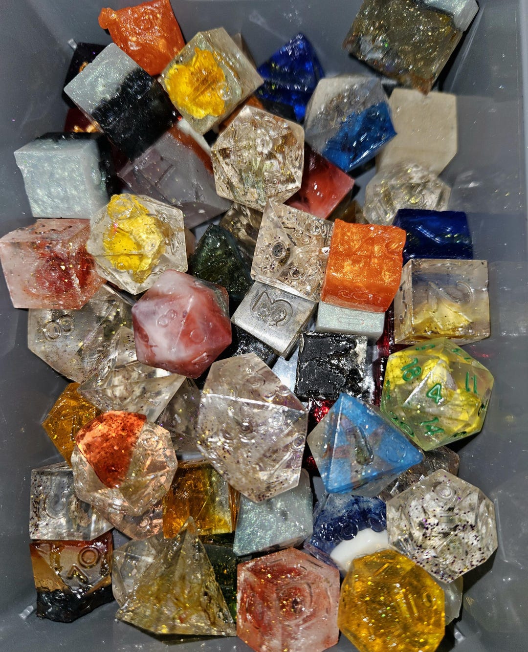 Critically Failed Sharp Edged Dice - Etsy