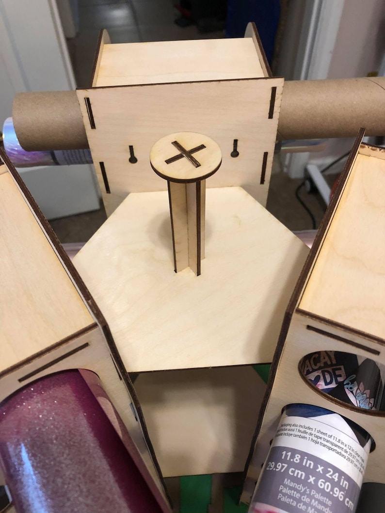 Storage Rack for Rolls of Vinyl - Etsy