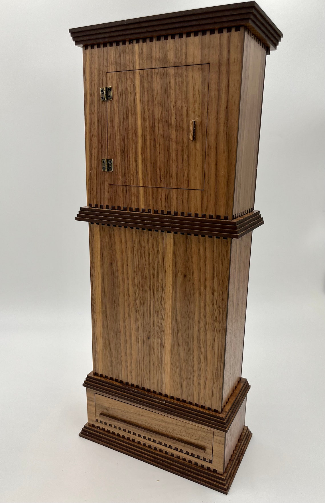 Laser Cut Tabletop Grandfather Clock - Etsy