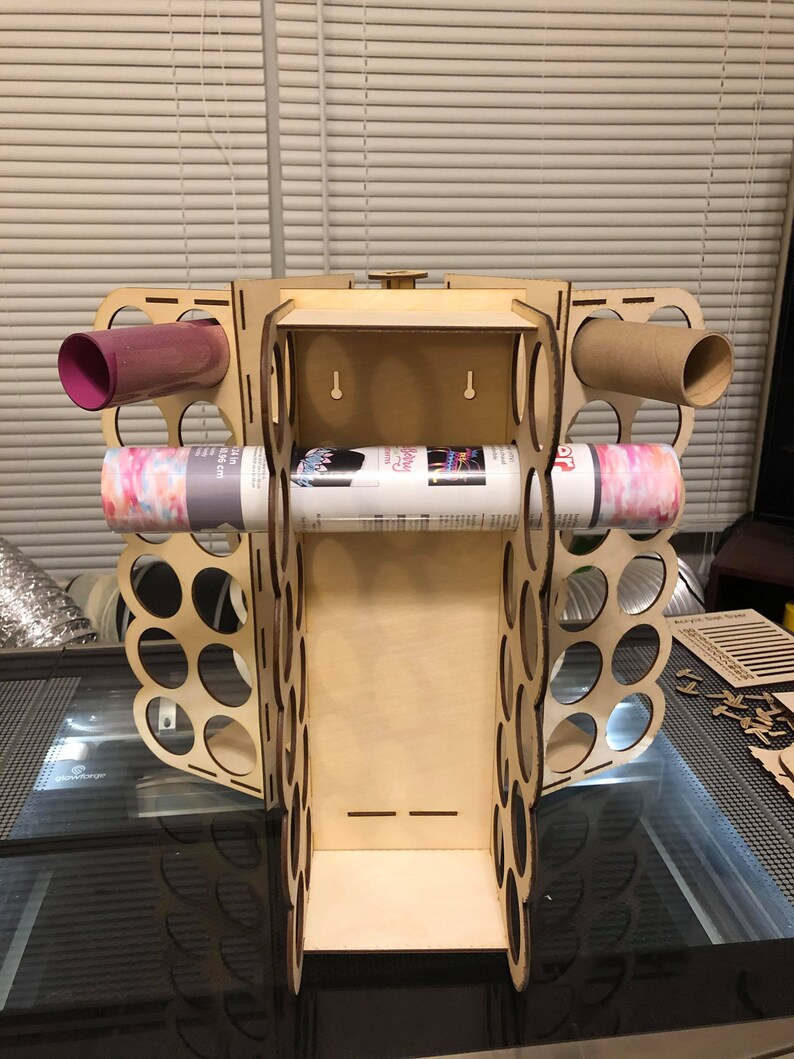 Storage Rack for Rolls of Vinyl - Etsy