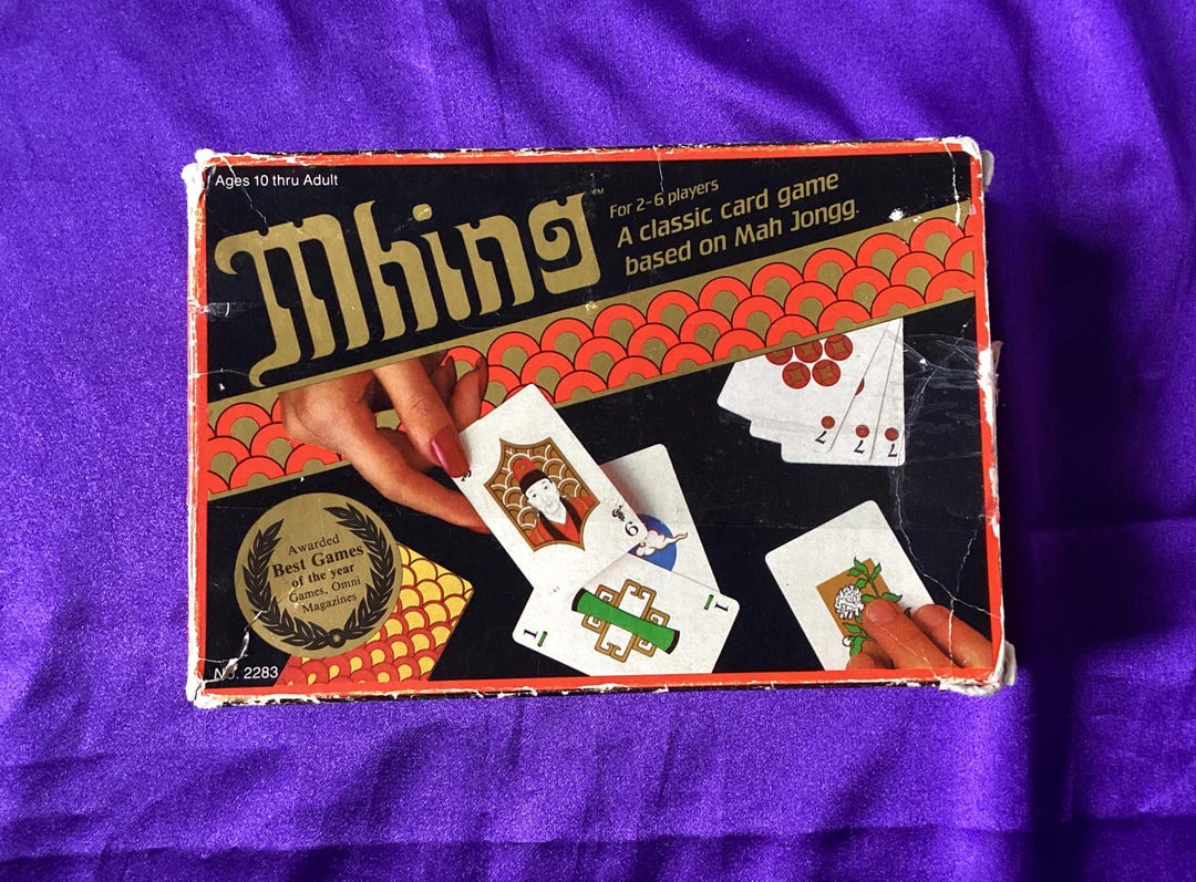 Mhing - Card Game - 1983 - Etsy