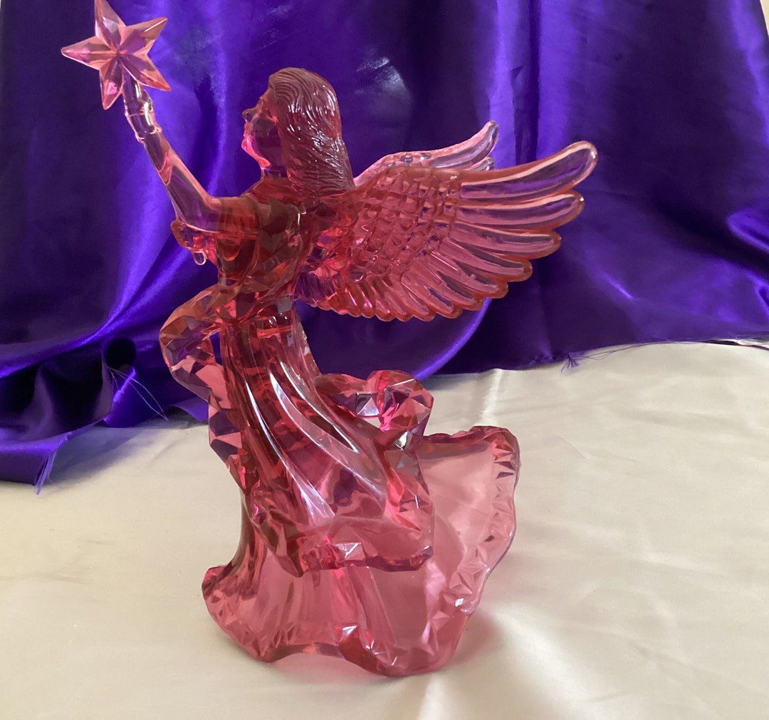 Vintage Acrylic Angle Tree Topper or Table Decoration - Etsy