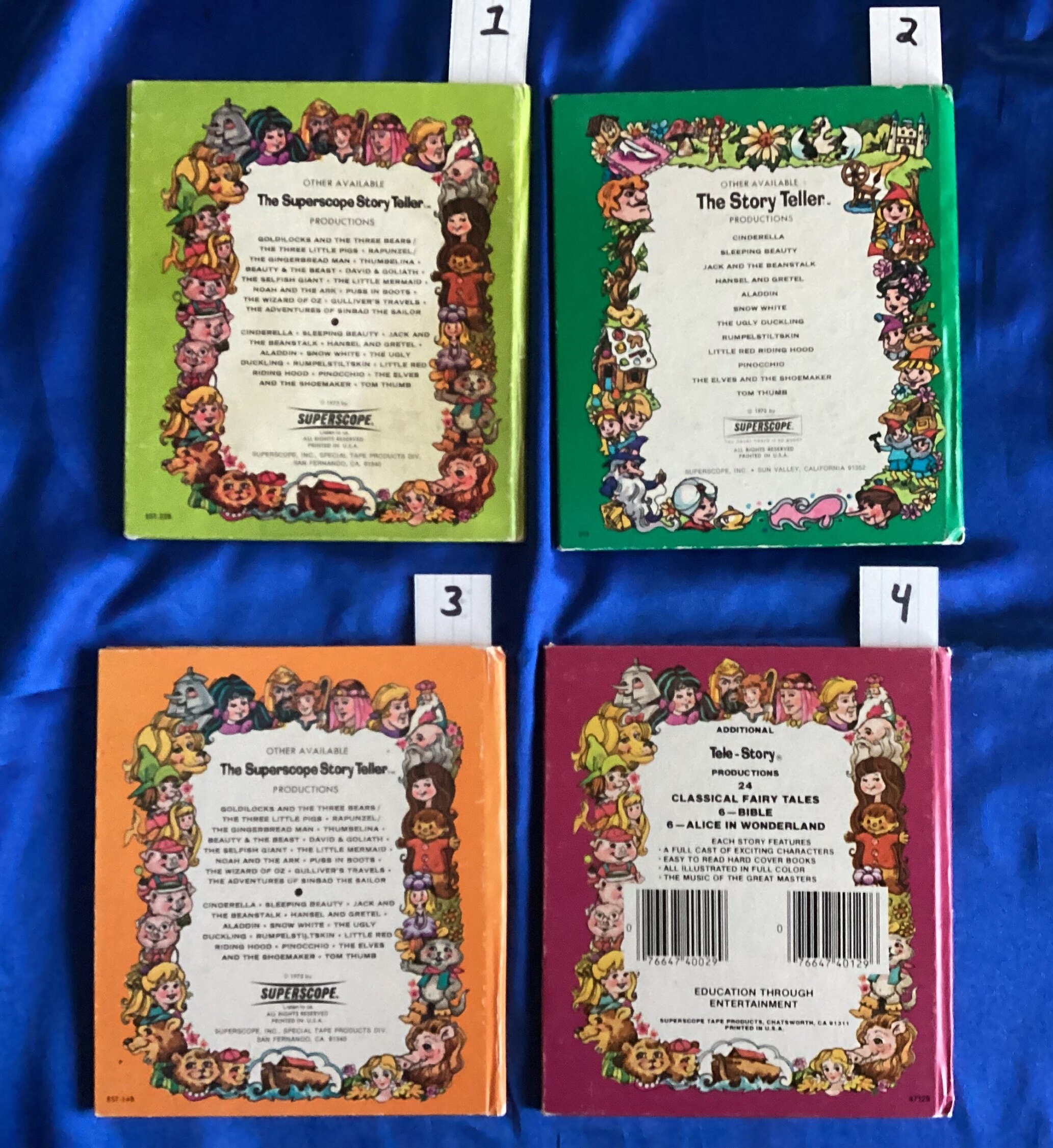 Story Teller de SUPERSCOPE Vintage Childrens Book - Etsy España