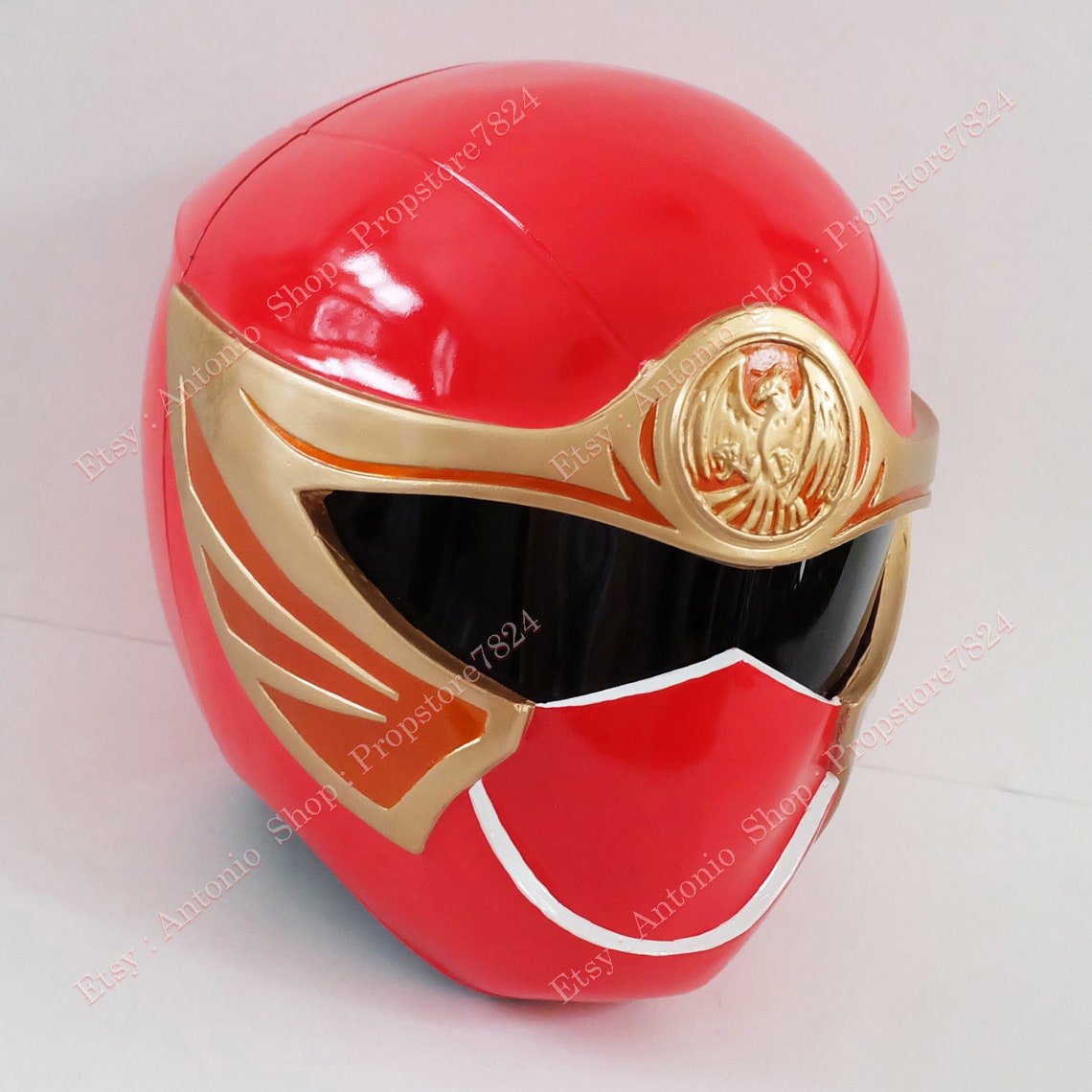Red Hurricanger Ninja Storm Helmet Cosplay Halloween Costume - Etsy