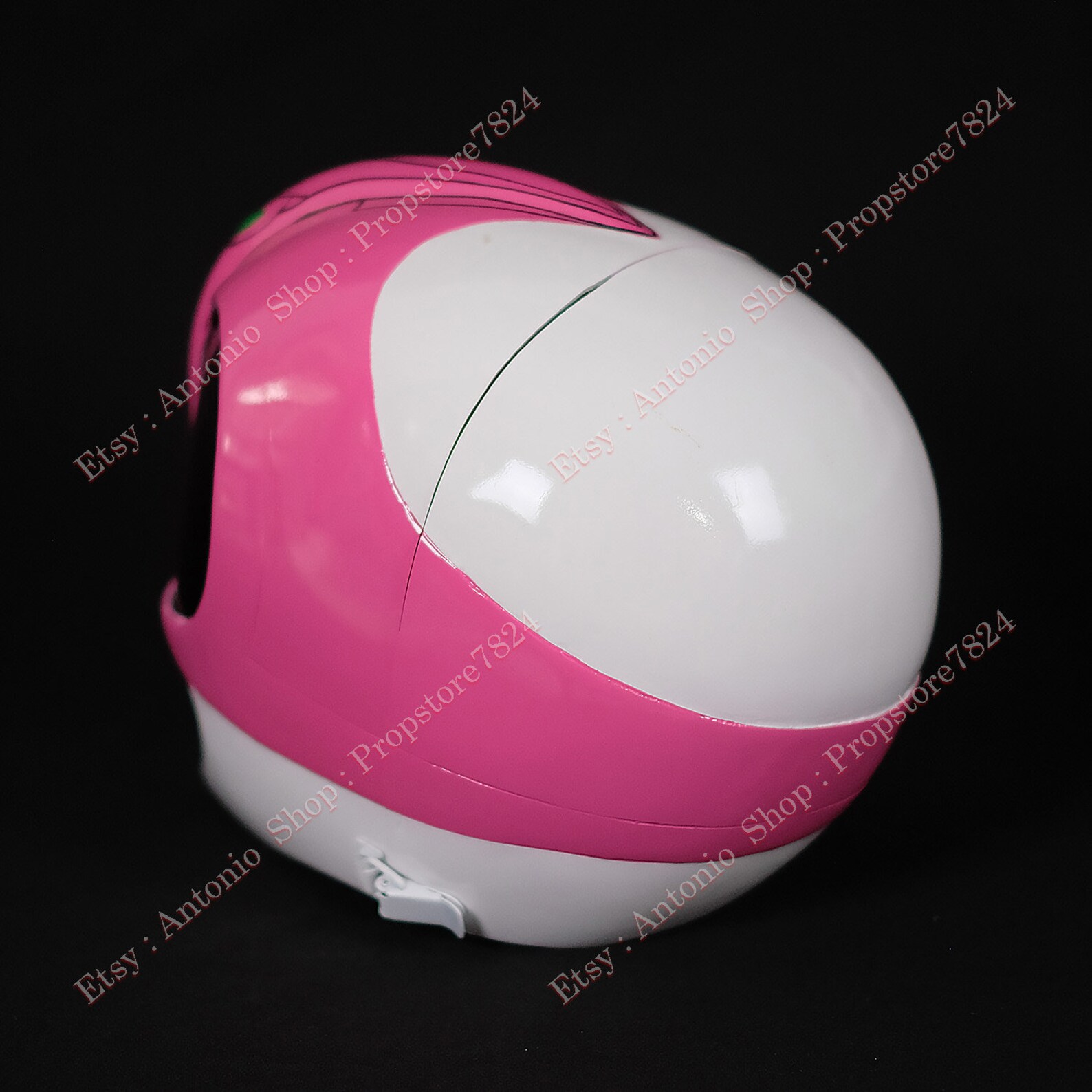 Pink Ranger Helmet Cosplay MMPR Halloween Costume - Etsy