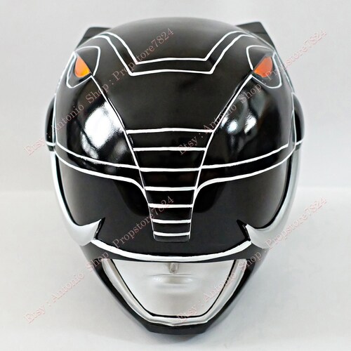 Black Ranger MMPR / Mastodon Sentries Helmet - Etsy