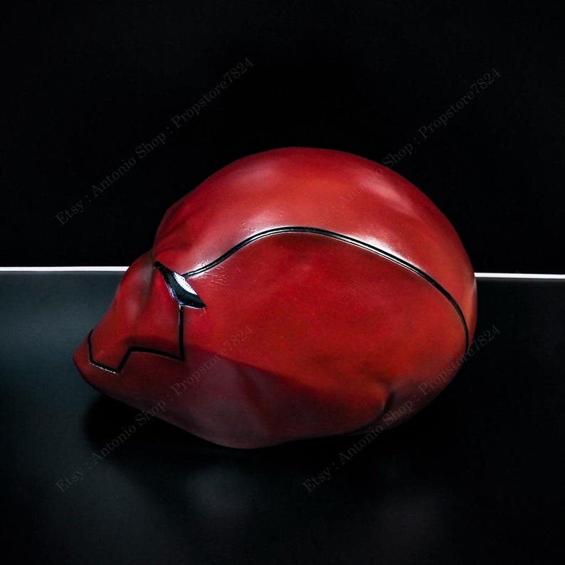 The Red Hood Rebirth Helmet Jason Todd Halloween Costume Cosplay Mask ...