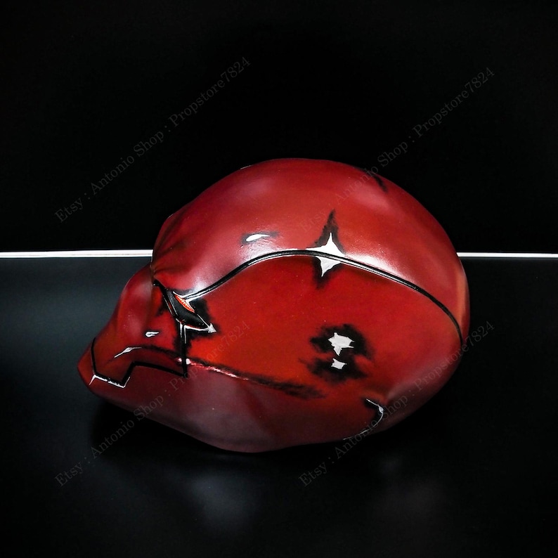 The Red Hood Rebirth Helmet Jason Todd Halloween Costume Cosplay Mask ...