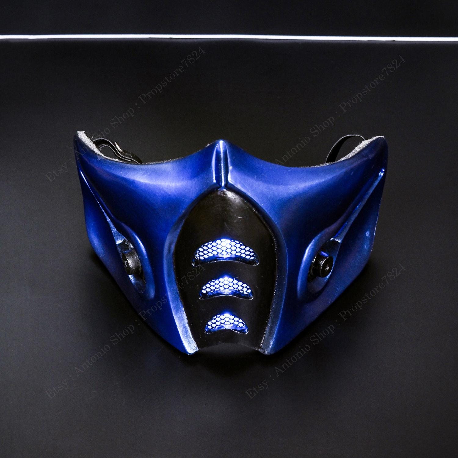 Sub Zero Mask Halloween Costume Mortal Kombat Cosplay Airsoft Suit ...