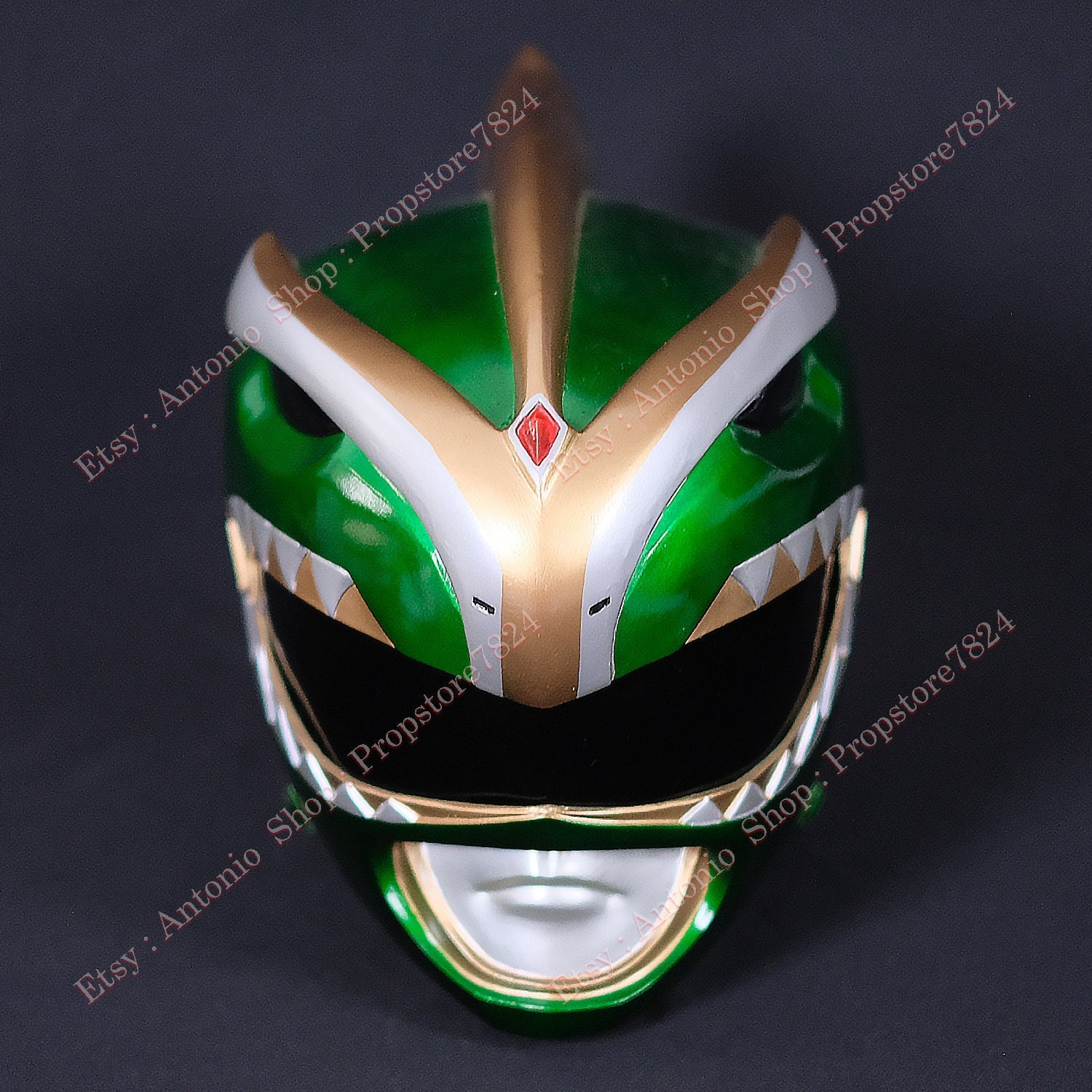 Power Rangers Mystic Force Green Ranger Helmet