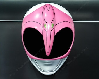 Pink Ranger Helmet - Etsy