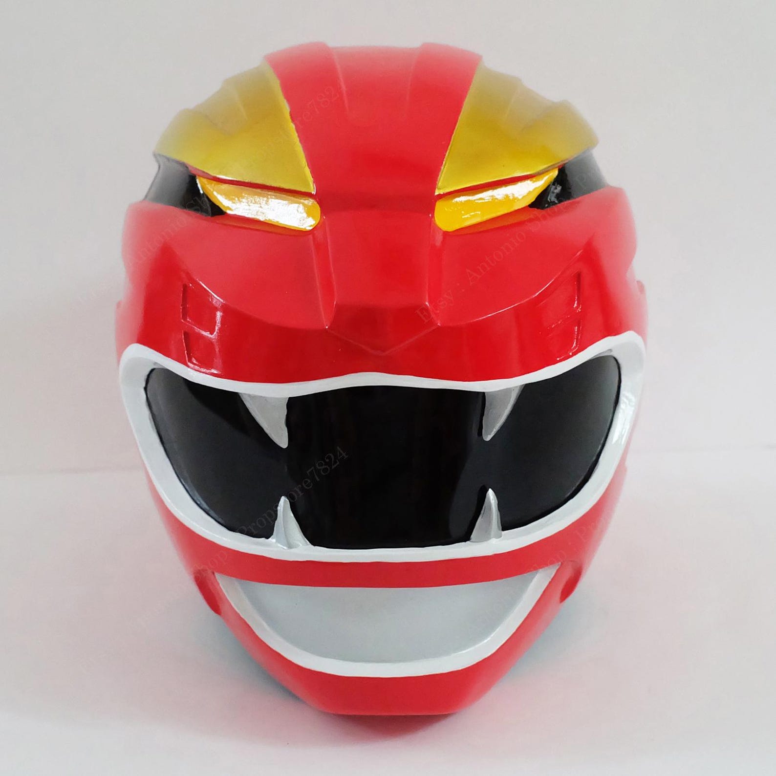 Red Hyakujuu Sentai Gaoranger Helmet Cosplay Halloween Costume Mask ...