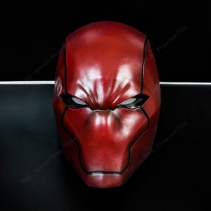The Red Hood Rebirth Helmet Jason Todd Halloween Costume Cosplay Mask ...