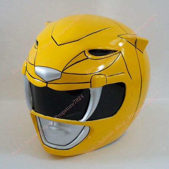 Mighty Morphin Power Rangers Yellow Ranger Helmet