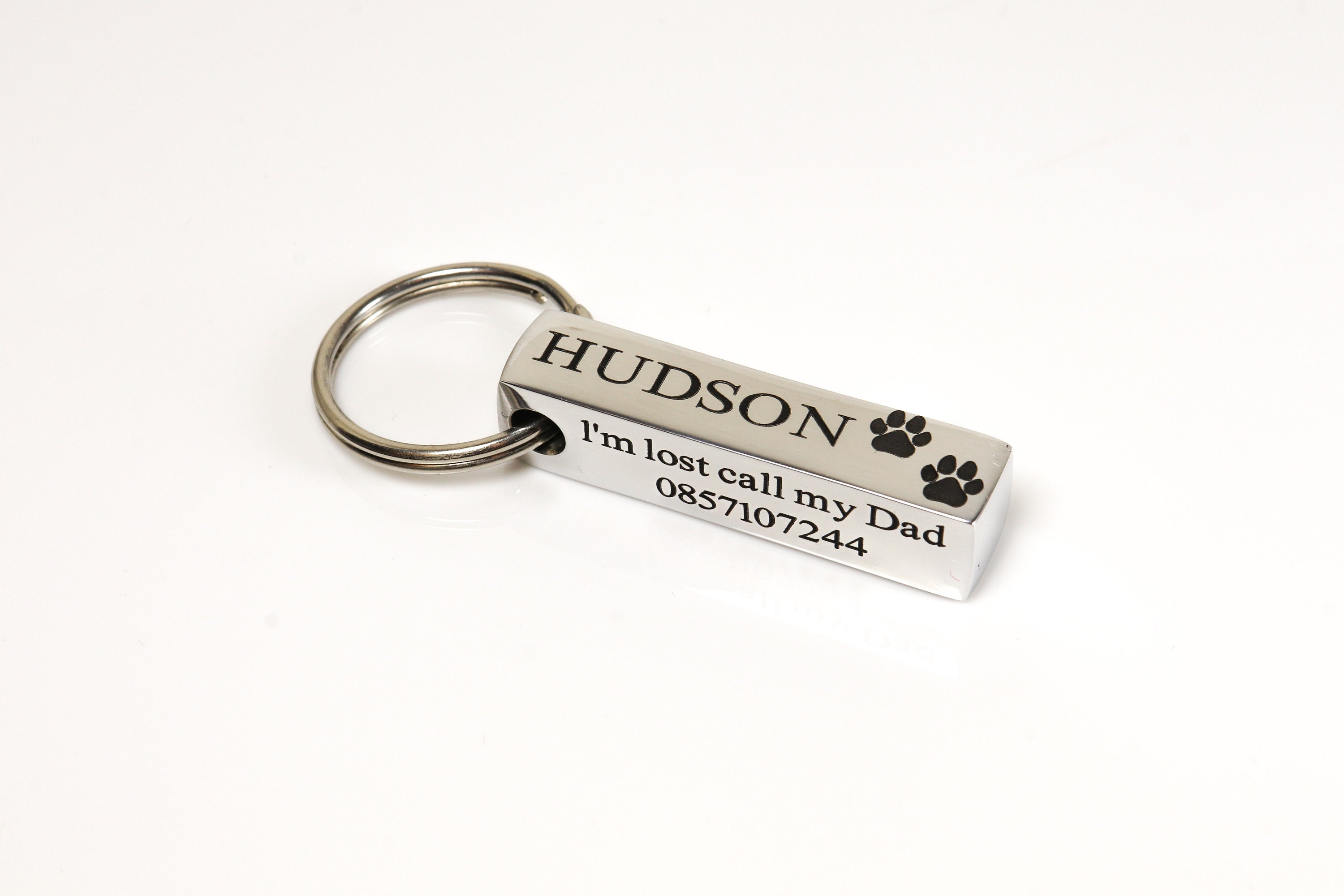 Microchip Dog Tag, Personalised Dog ID Tag, Engraved Dog Tag ...