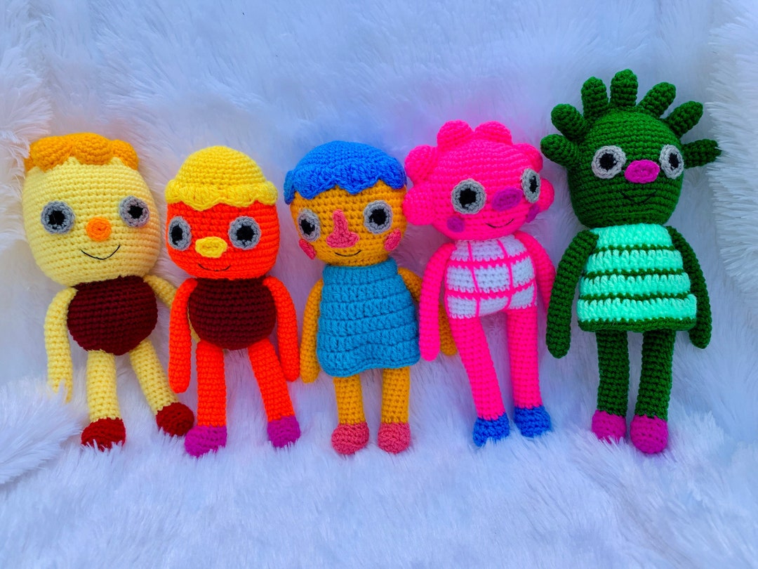 Crochet Noodle Blossom Cheesy Kernel Broccoli Amigurumi Personalized ...