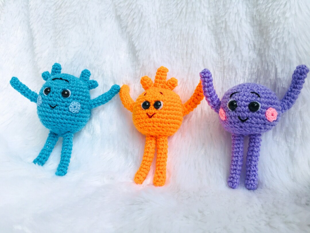 PDF Bumble Nums Crochet Pattern Amigurumi Bumble Nums Soft Toy Pattern ...