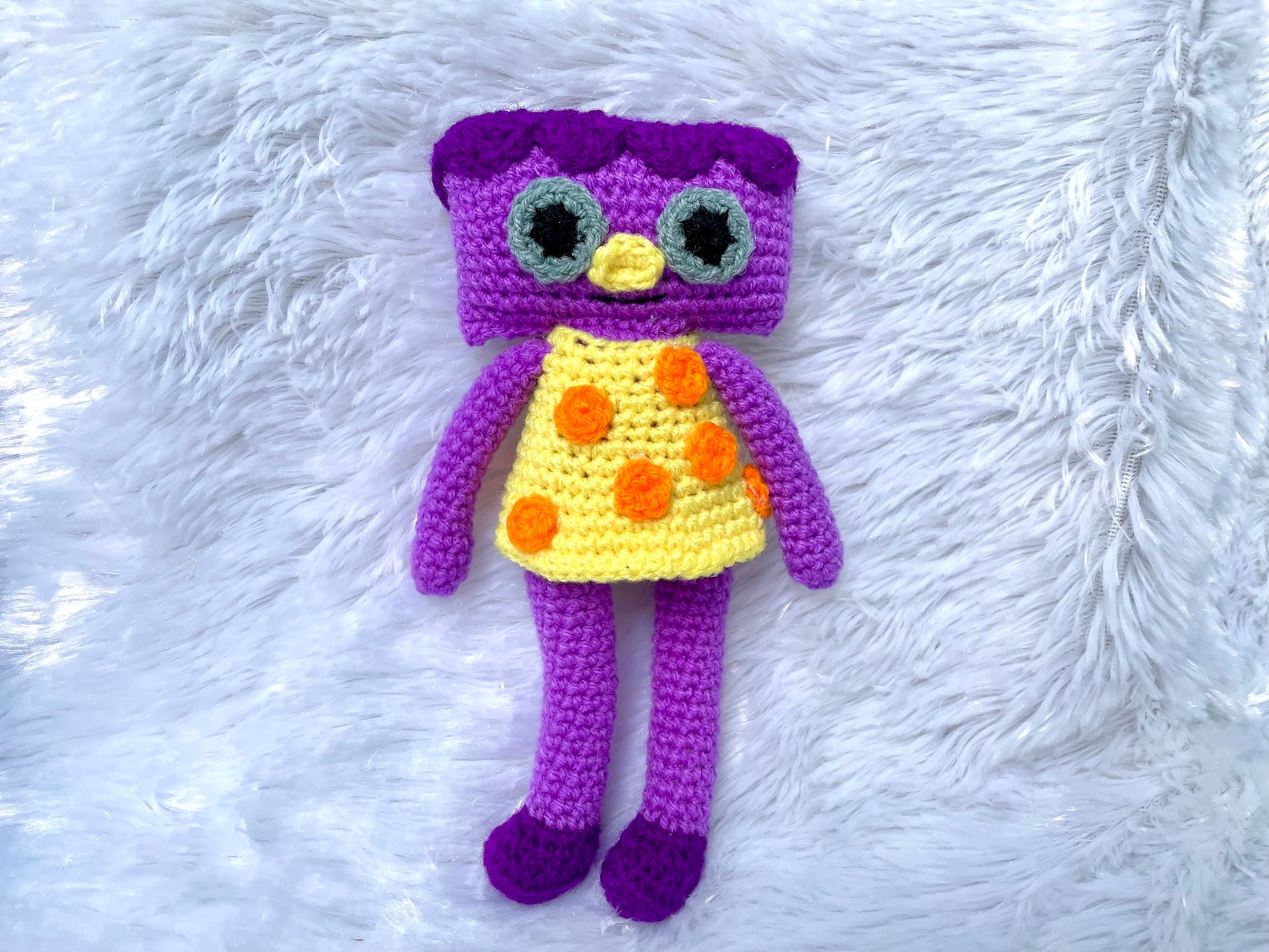 Crochet Noodle Blossom Cheesy Kernel Broccoli Jelly Pompom Amigurumi ...