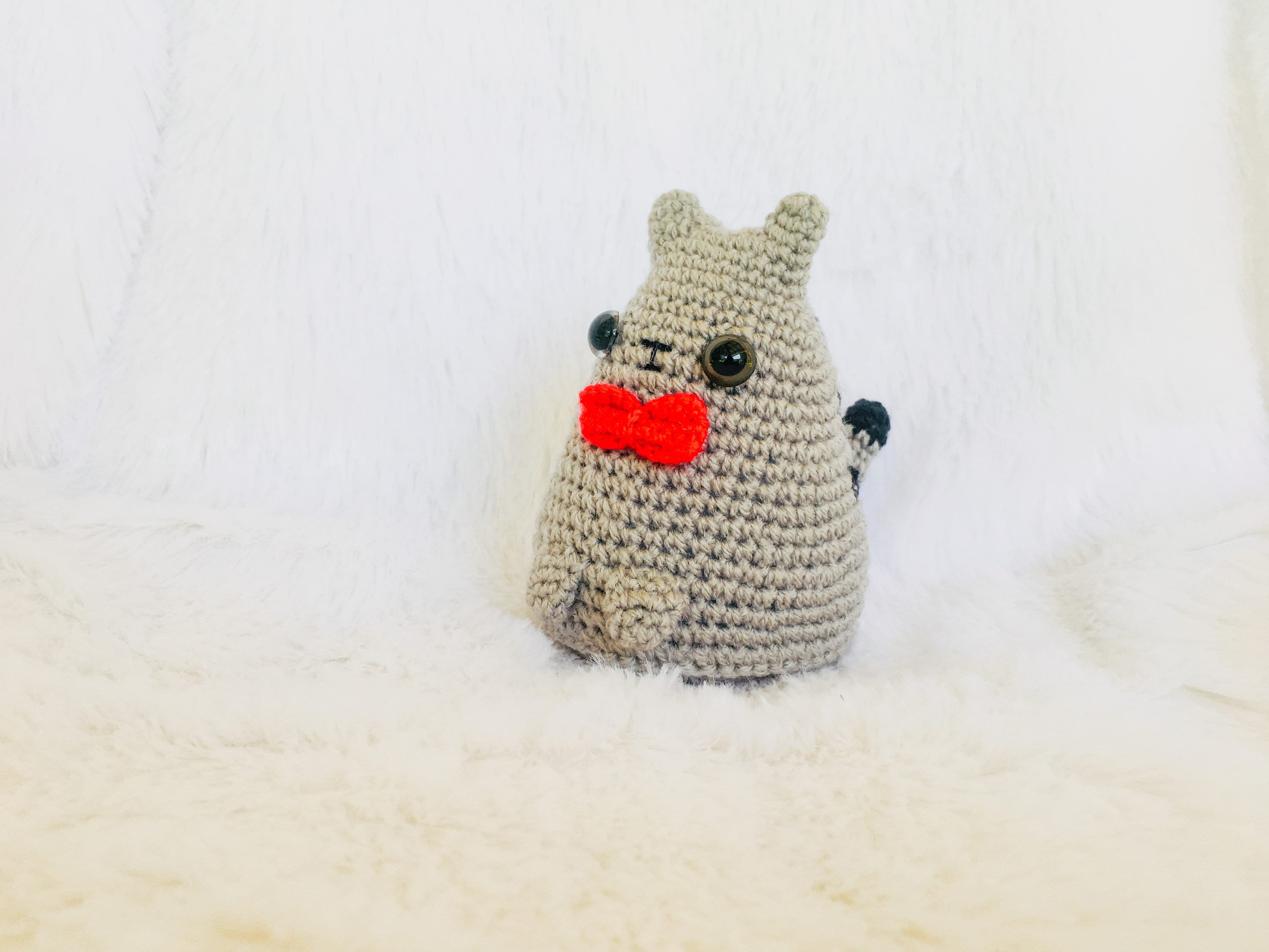 Amigurumi Cat Pusheen Pattern Crochet Pusheen Doll Couple Easy - Etsy