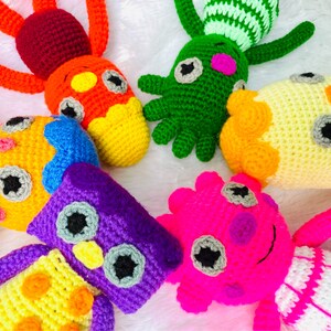 Crochet Noodle Blossom Cheesy Kernel Broccoli Amigurumi Personalized ...