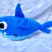 Crochet Finny Shark Amigurumi Personalized Stuffed Baby Shark Soft Toys ...