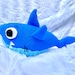 Crochet Finny Shark Amigurumi Personalized Stuffed Baby Shark Soft Toys ...