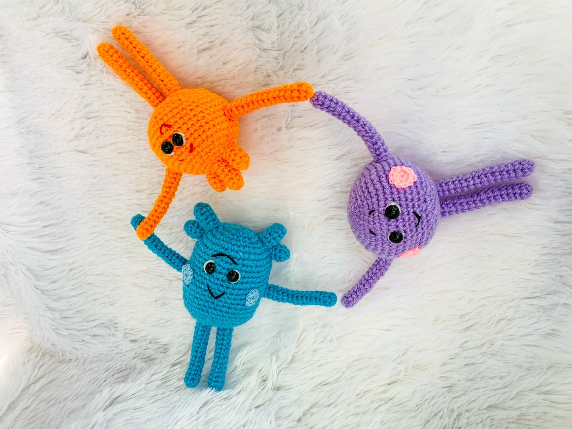 Crochet Bumble Nums Amigurumi Personalized Stuffed Bumble Nums Soft ...