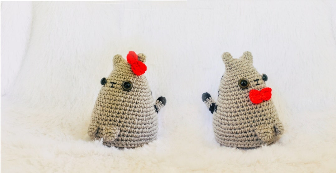 Amigurumi Cat Pusheen Pattern Crochet Pusheen Doll Couple Easy Pattern ...
