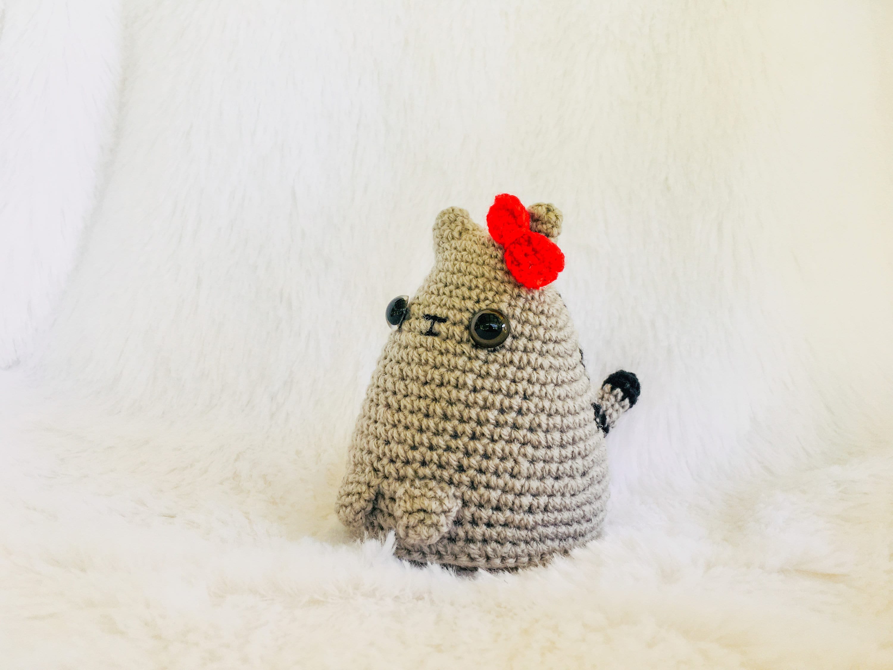 Amigurumi Cat Pusheen Pattern Crochet Pusheen Doll Couple Easy - Etsy