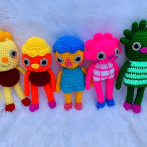 Crochet Noodle Blossom Cheesy Kernel Broccoli Amigurumi Personalized ...