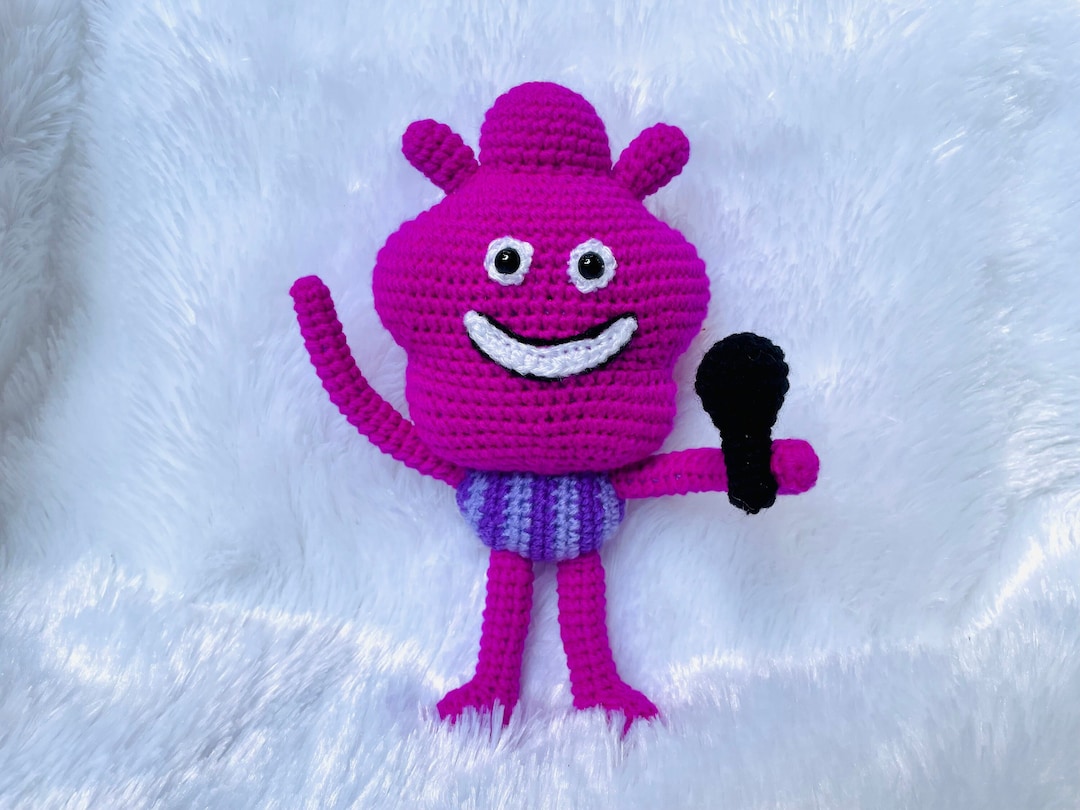 PDF Crochet Jimmy Monster Pattern Amigurumi Pattern Personalized ...