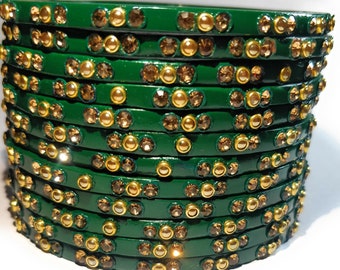 Lac Bangles Set in Rajasthani Bangle Style - Etsy