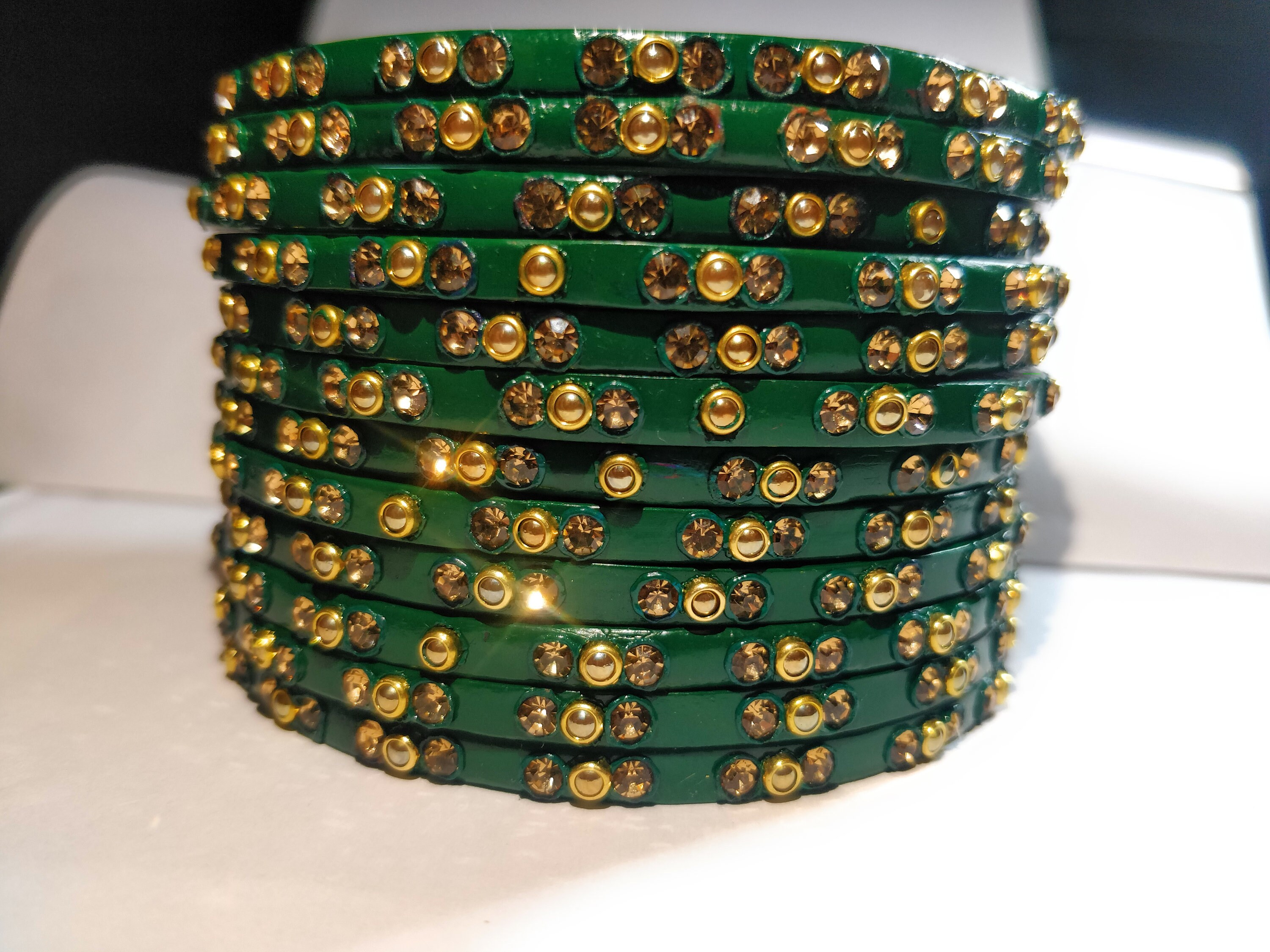 Rajasthani Handmade Bangle Set of 12 in Lac Material Indian Bangles - Etsy