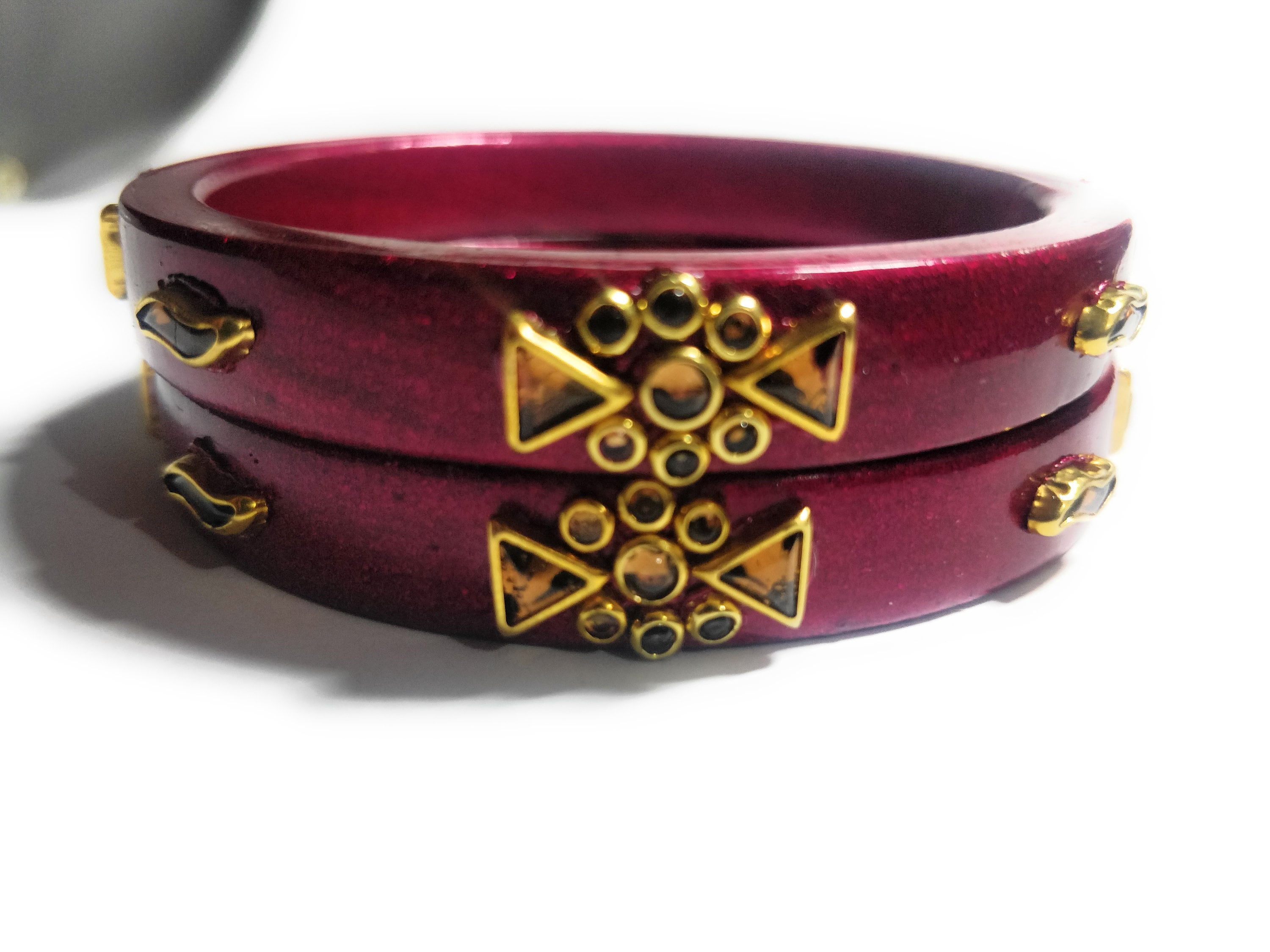 Indian Rajasthani Lac Handmade Bangle, Rajasthani Jewellery, Shellac ...