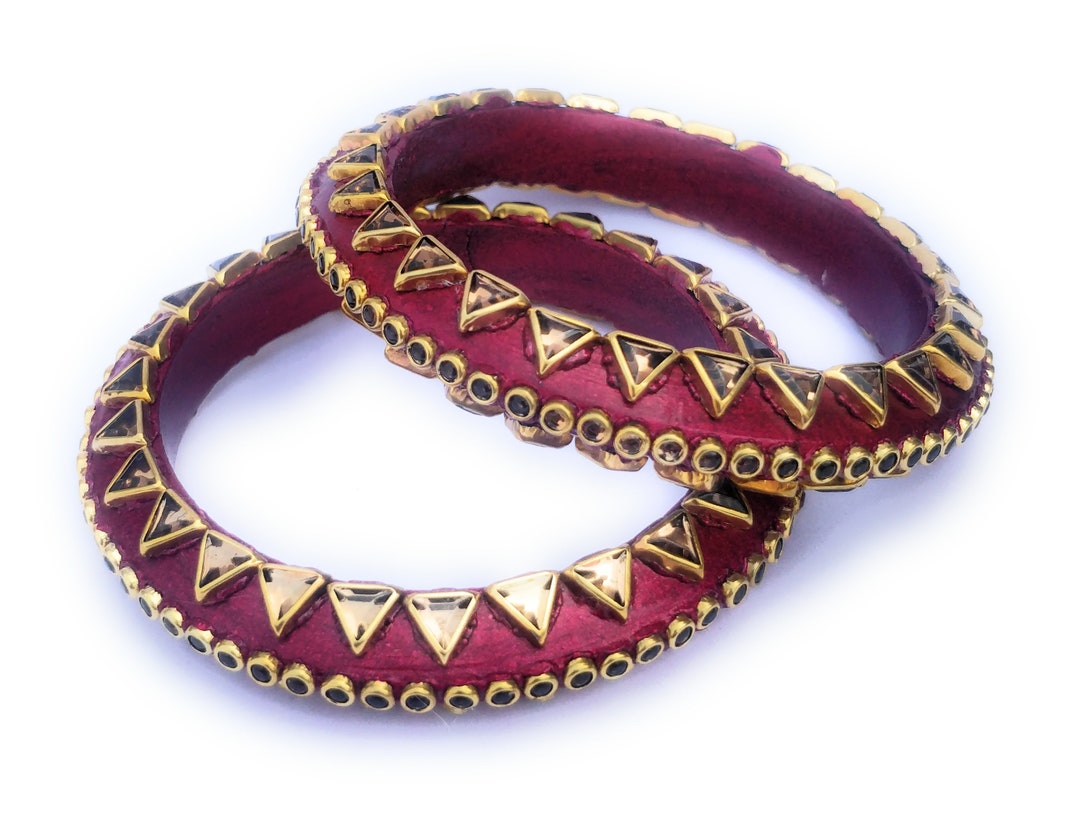 Lac Indian Bangles, Rajasthani Jewellery Bangles in Lakh, Shellac ...