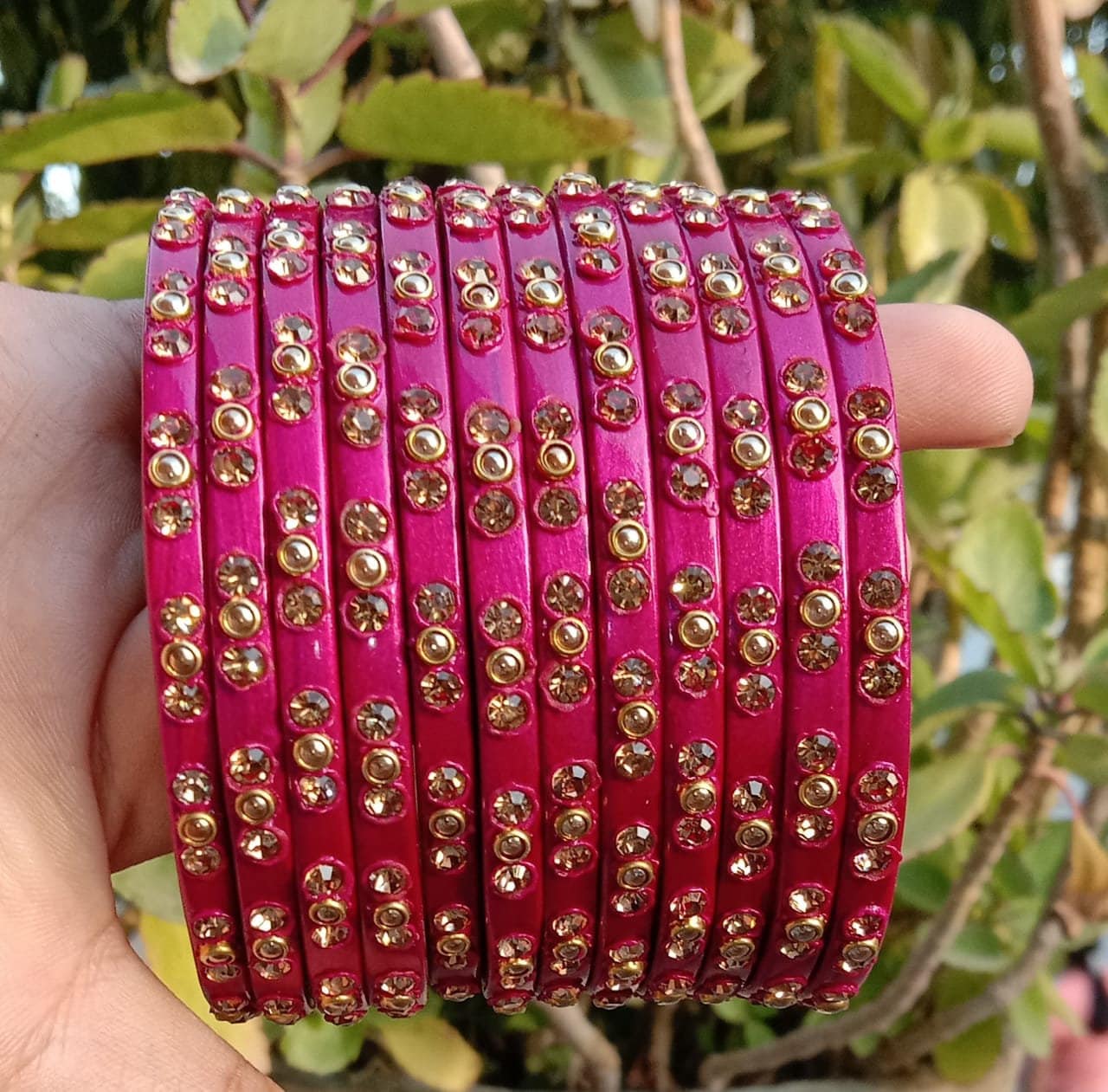 Rajasthani Handmade Bangle Set of 12 in Lac Material Indian Bangles - Etsy