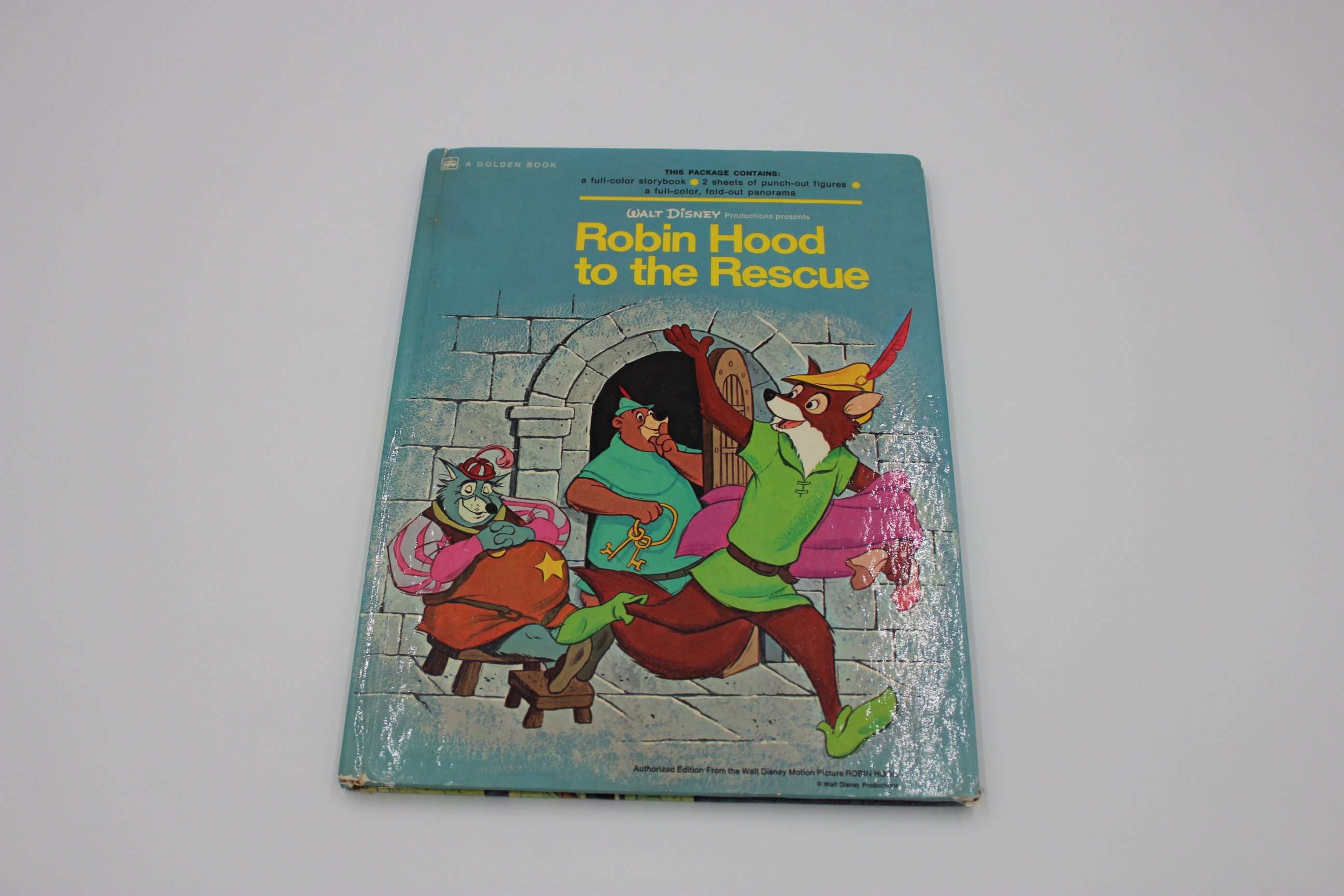 Disney Vintage Robin Hood Book - Etsy