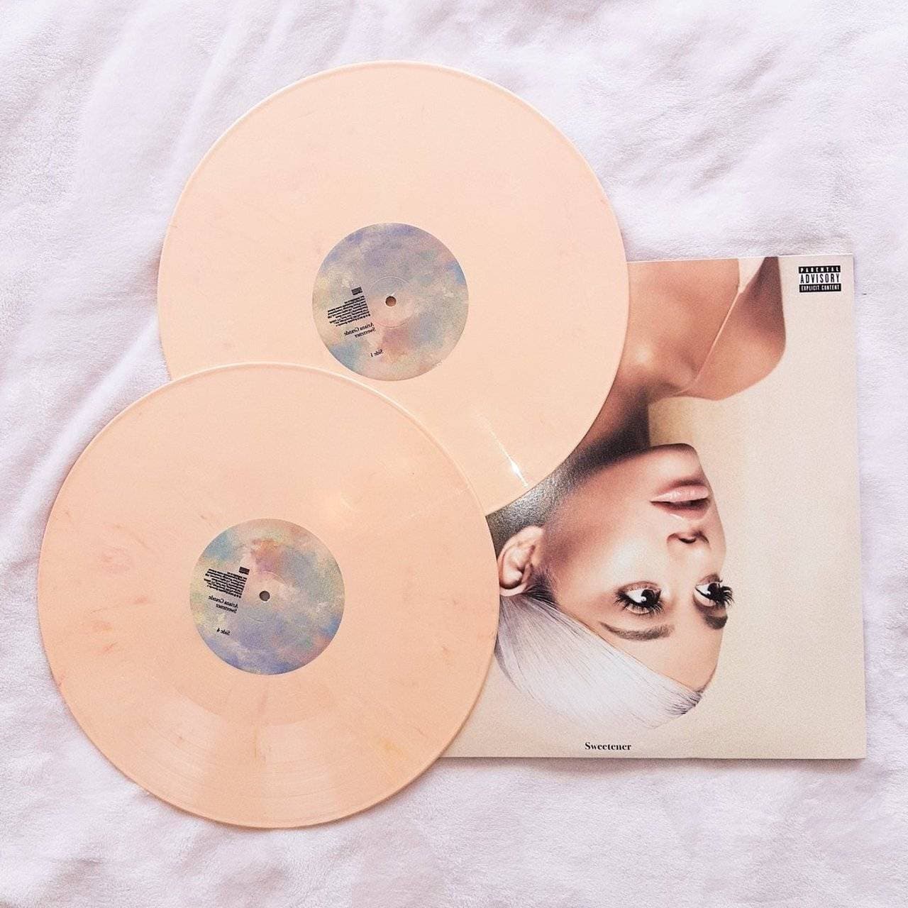 Ariana Grande Sweetener Peach Vinyl Records 2LP Limited | Etsy