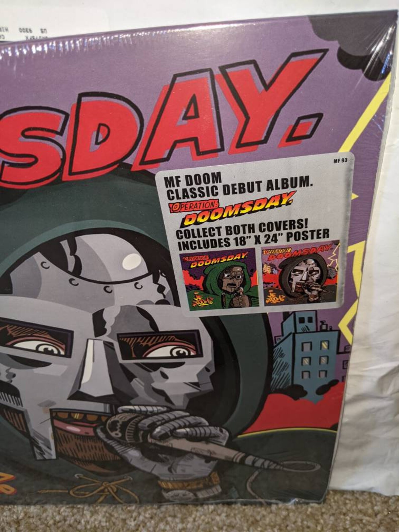MF DOOM Operation Doomsday Vinyl Alternate Cover Exclusive | Etsy