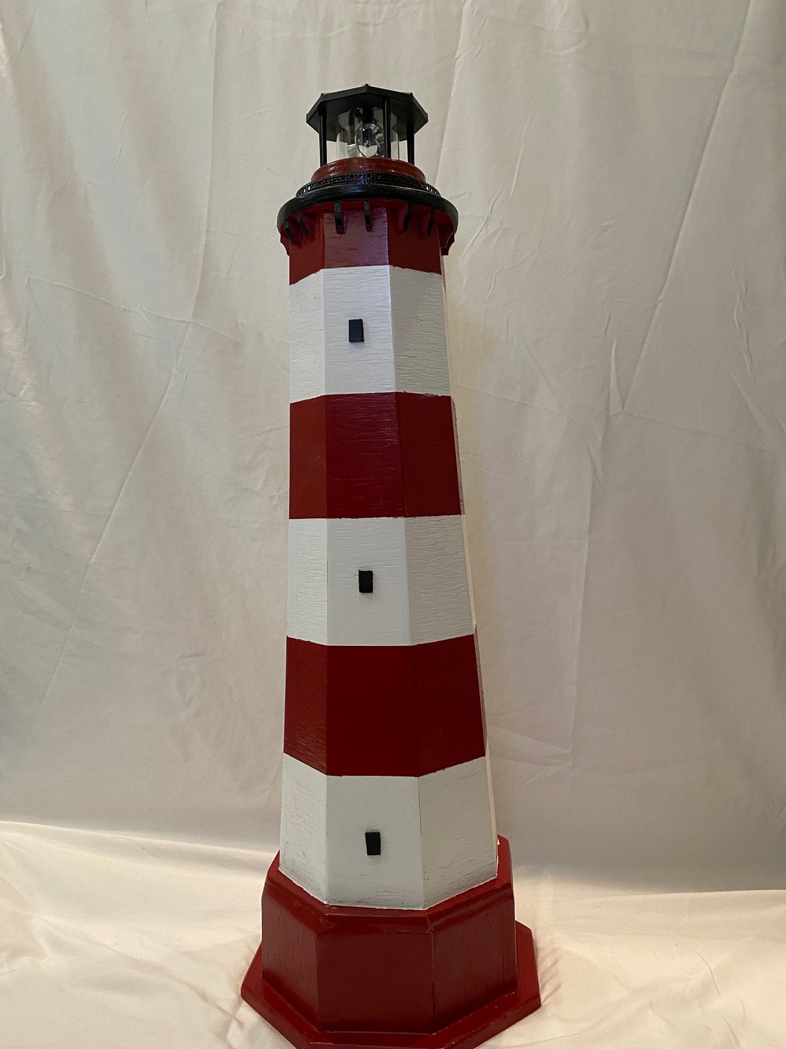 Solar Leuchtturm Assateague light - Etsy.de