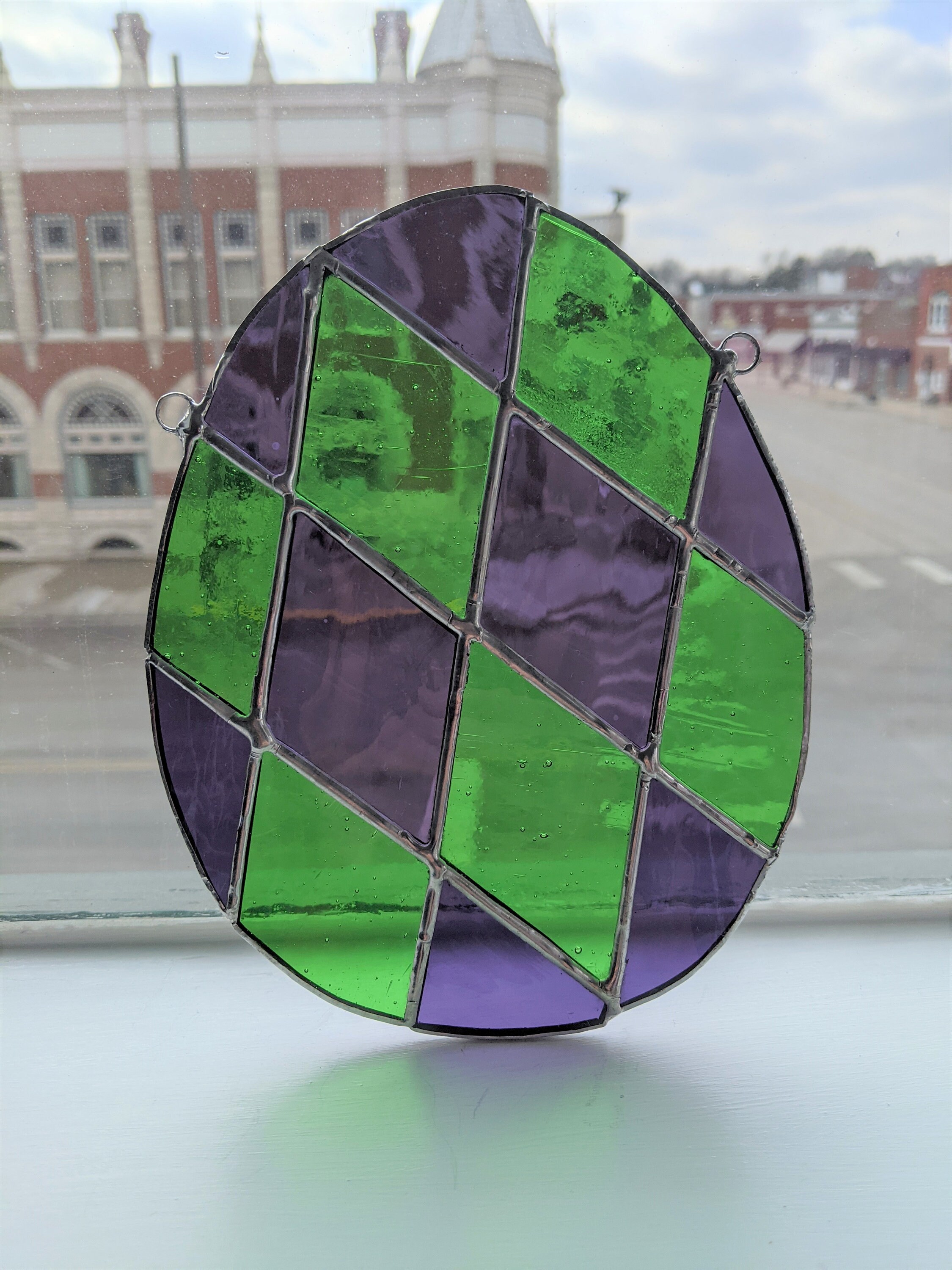 Stained Glass Easter Egg - Etsy Hong Kong