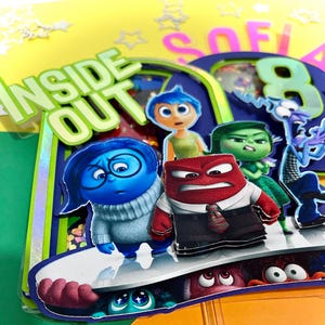 Inside Out 2 Cake Topper, Inside Out Cake Topper Shaker, Inside Out ...