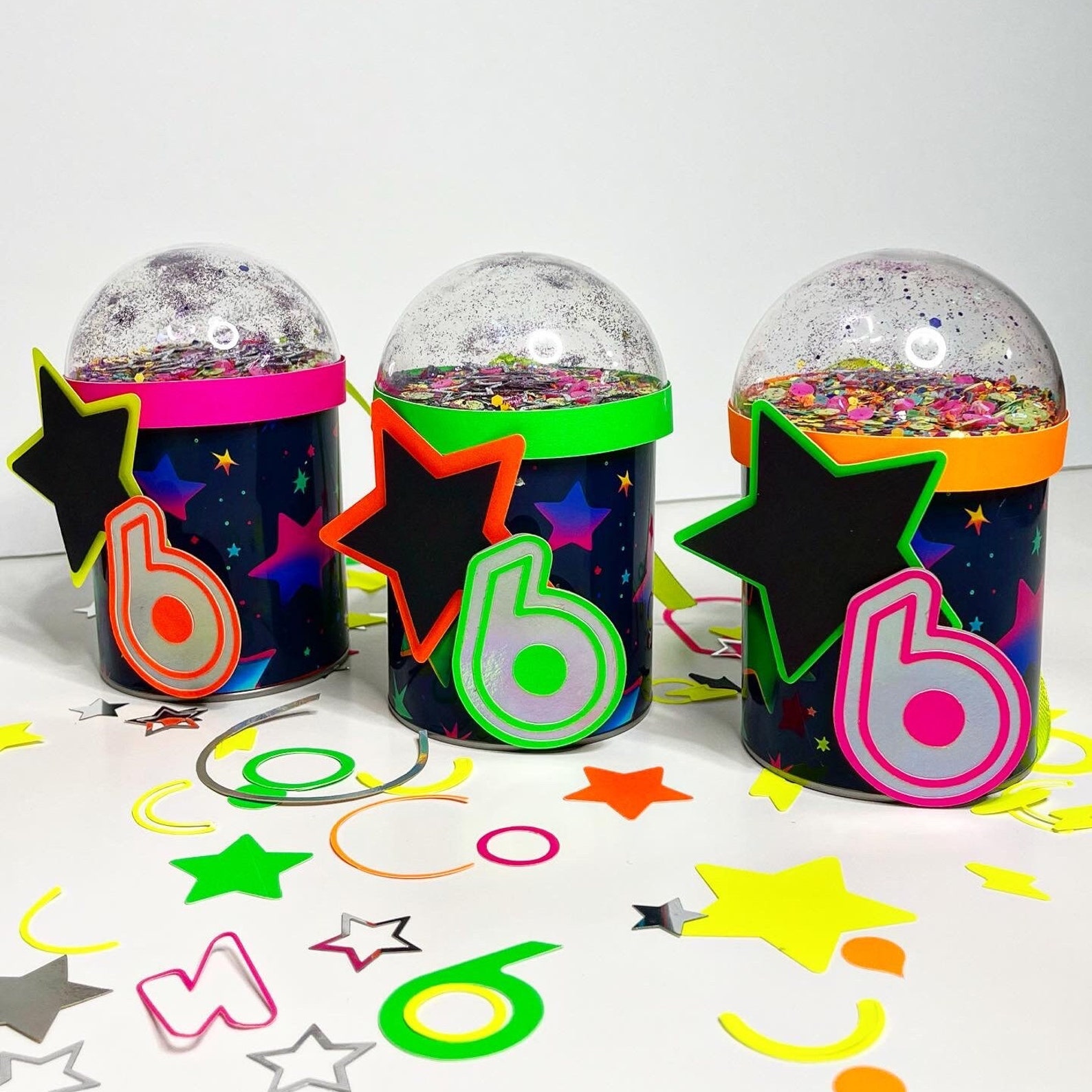 Neon Pringles Shakers, Neon Party Favors ,pringles Shakers, Party ...