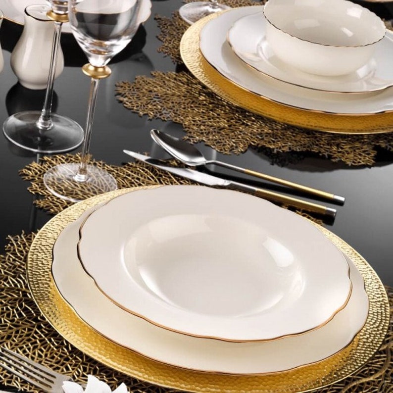 Premium Quality, Stylish and Elegant, 80 Piece Plate and Dinnerware Set ...