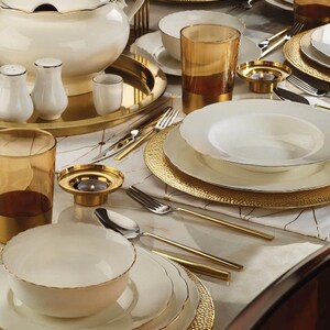 Premium Quality, Stylish and Elegant, 80 Piece Plate and Dinnerware Set ...
